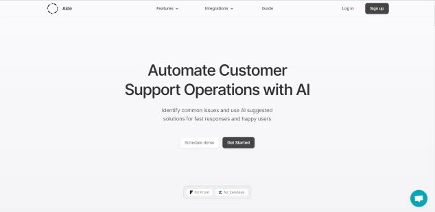 Aide - Best AI Tool Core Feature and Review on Toolaiz - Toolaiz