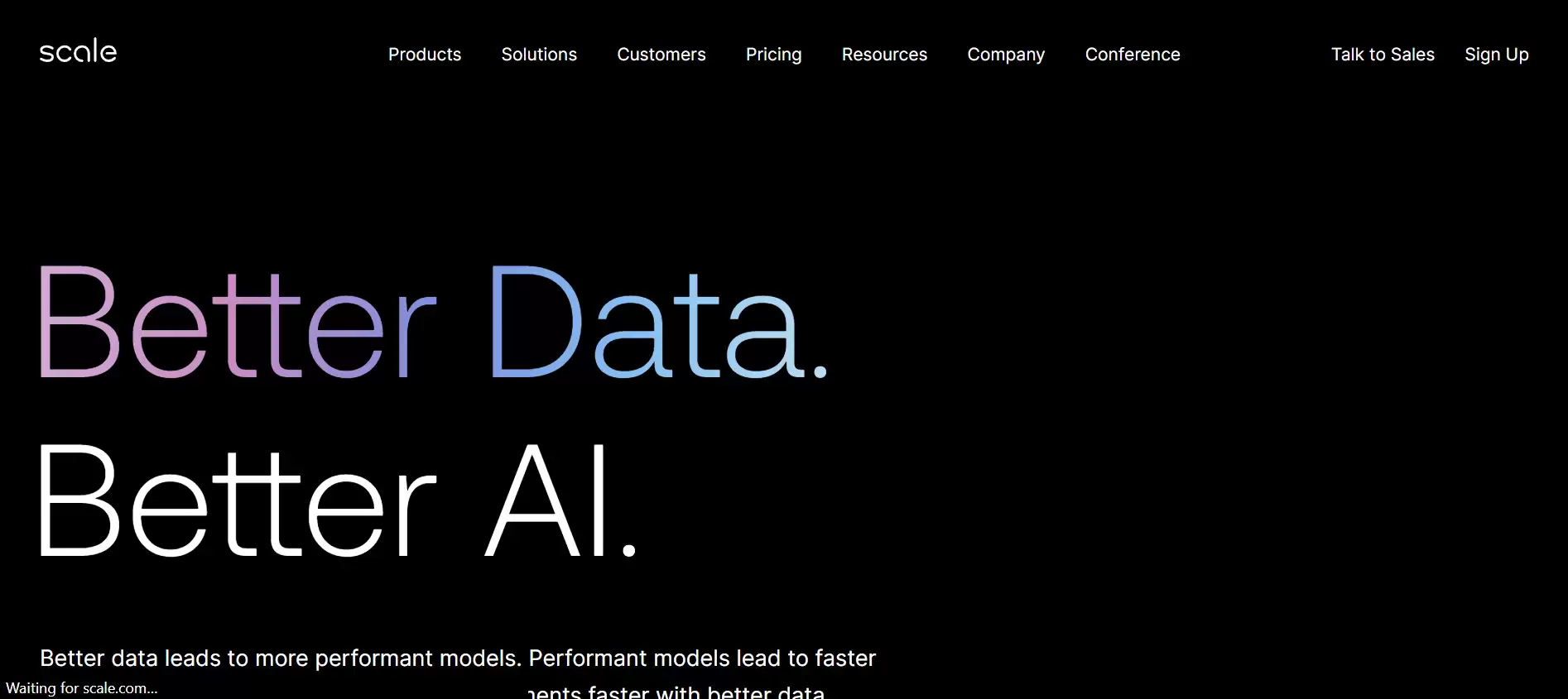 Scale - Best AI Tool Core Feature and Review on Toolaiz - Toolaiz